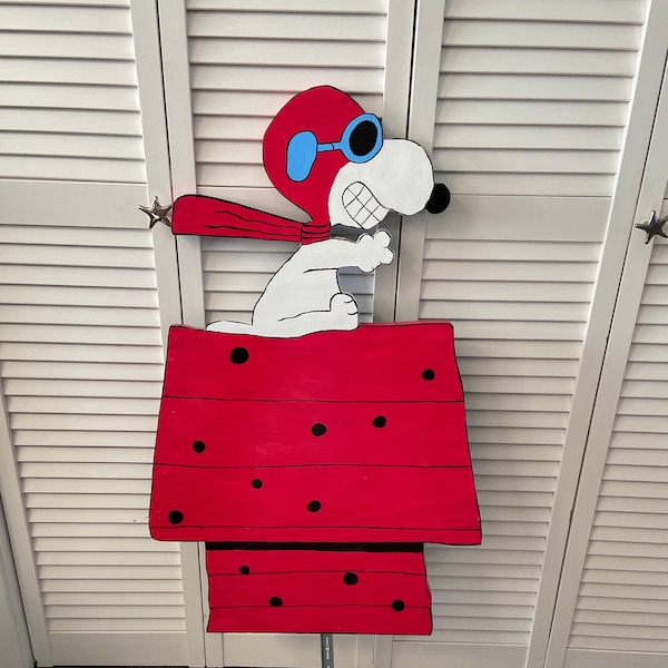 Snoopy Red Baron Mug - Etsy