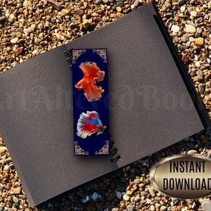 Fish Printable Bookmarks| Nature Bookmark| Journal Bookmarks ...