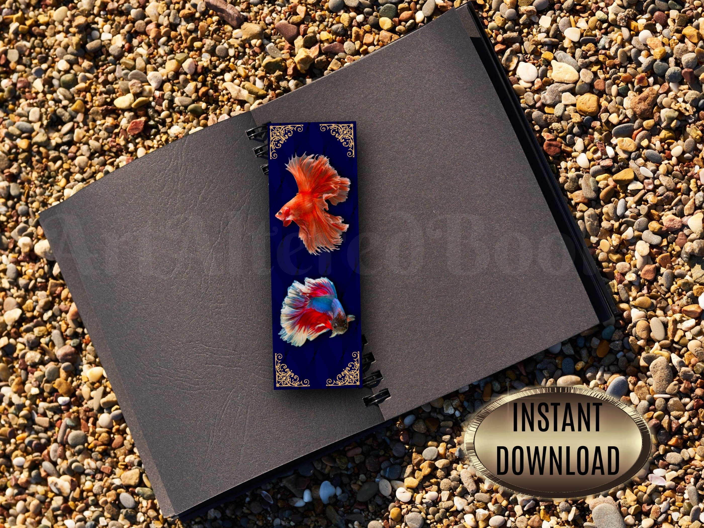 Fish Printable Bookmarks| Nature Bookmark| Journal Bookmarks ...