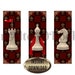 Set of 3 Printable Bookmarks With White Chess Pieces Chess Bishop ...