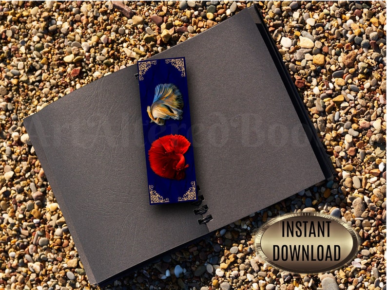 Fish Printable Bookmarks| Nature Bookmark| Journal Bookmarks ...