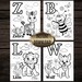 Printable ABC Zoo Coloring Pages for Kidsalphabet Animals Coloring ...
