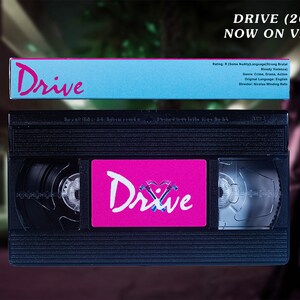Drive VHS Retro Movie Gift Custom Collectible - Etsy
