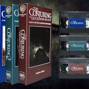 The Conjuring 3-tape Box Set - Etsy