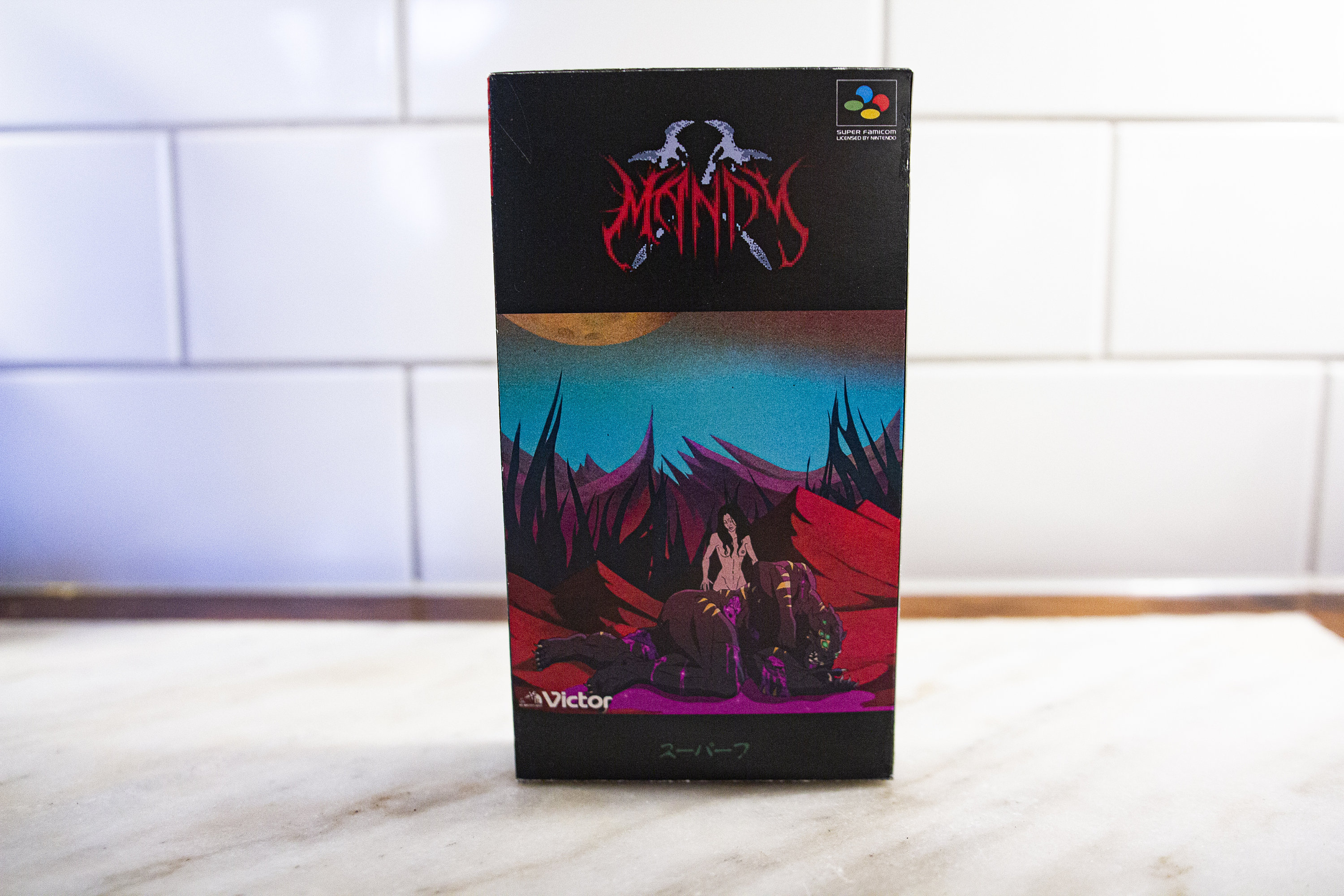 Mandy Nintendo Game Box Retro imagined Mandy Film Game Box | Etsy