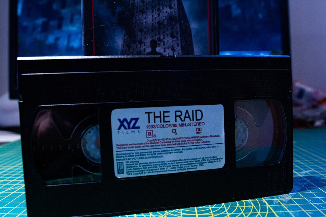 The Raid VHS Custom Collectible Retro Gift | Etsy