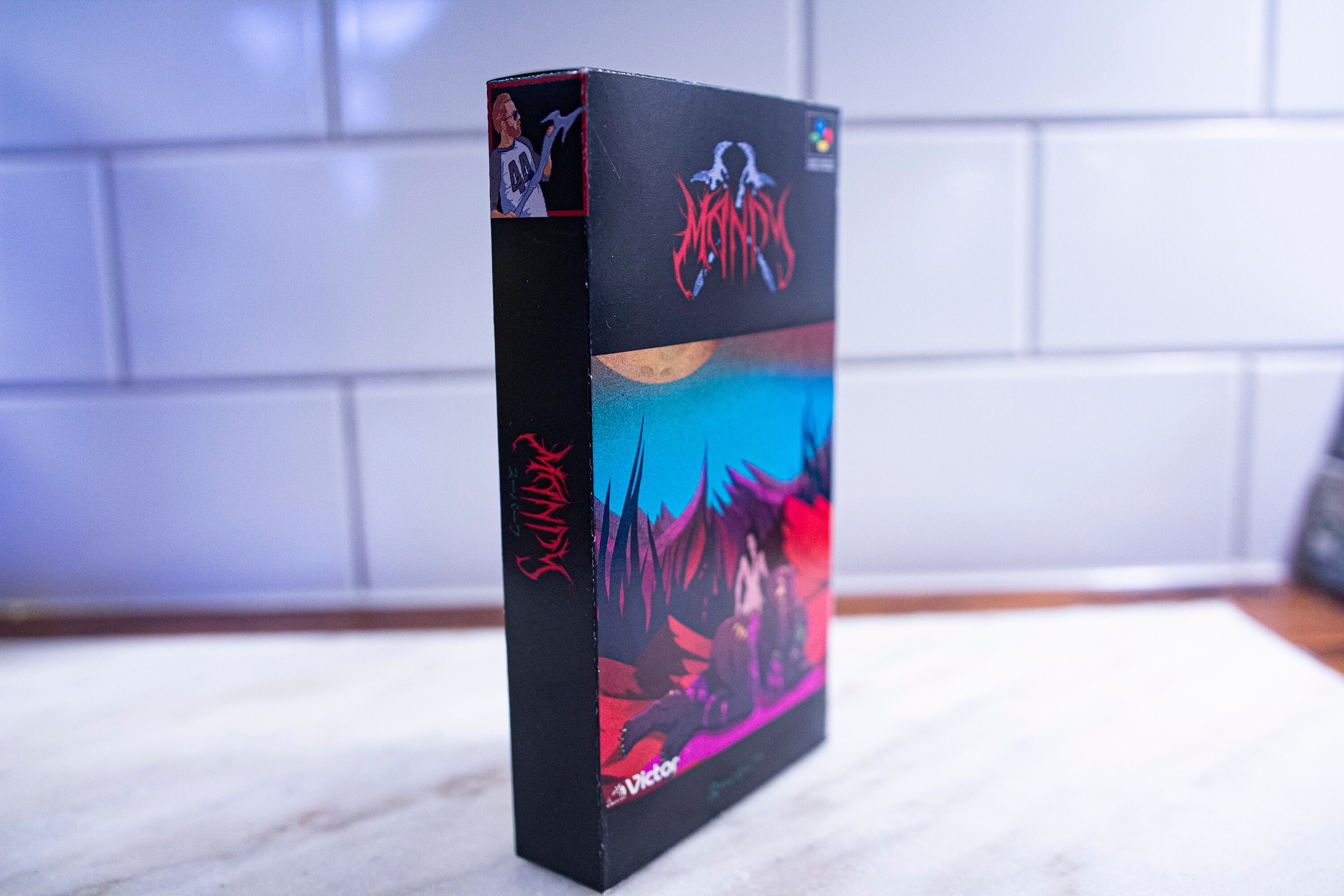 Mandy Nintendo Game Box Retro imagined Mandy Film Game Box | Etsy