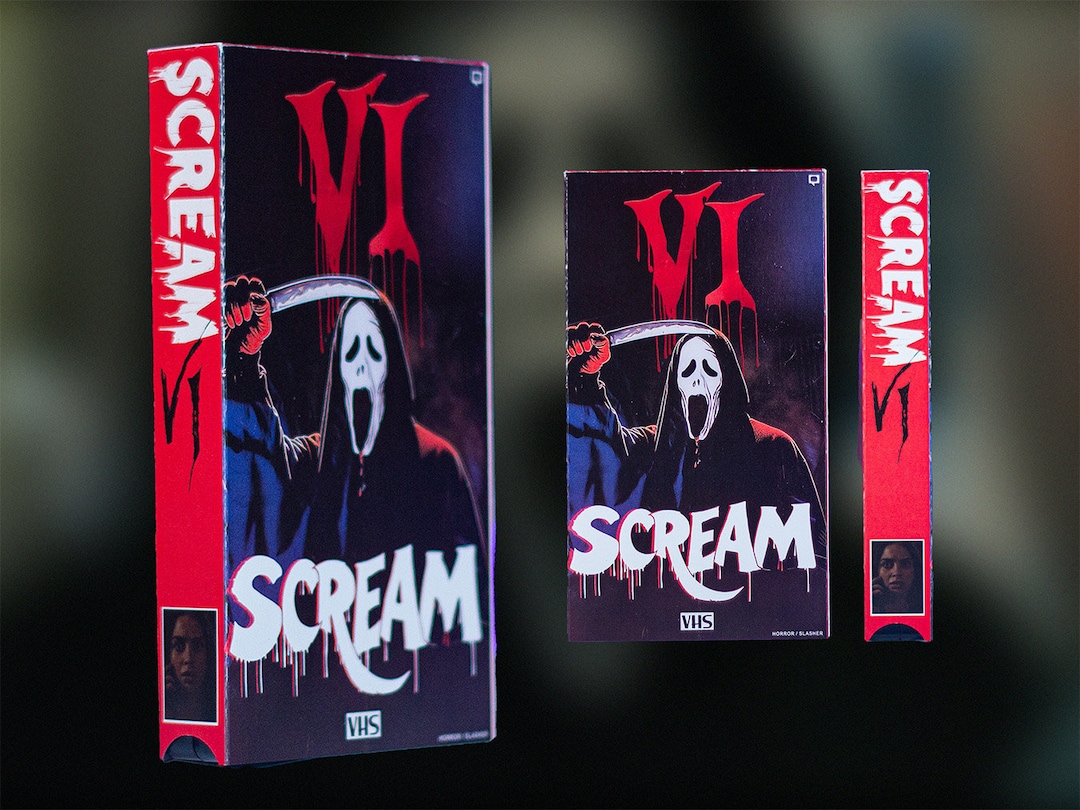 Scream VHS Retro Movie Gift Custom Collectible - Etsy