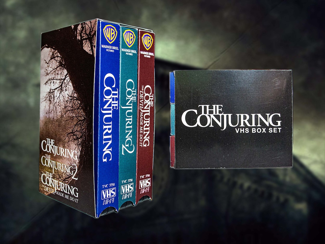 The Conjuring 3-tape Box Set - Etsy