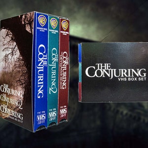 The Conjuring 3-tape Box Set - Etsy