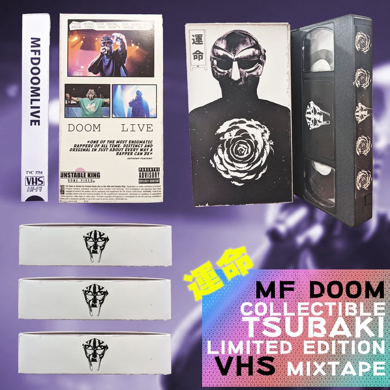 MF DOOM Tsubaki Edition VHS Mixtape Custom Collectible - Etsy.de