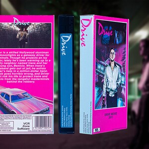 Drive VHS Retro Movie Gift Custom Collectible - Etsy