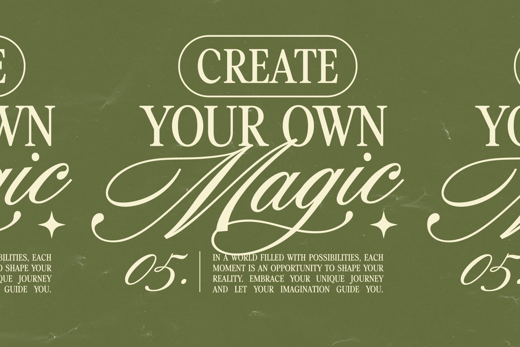 True Fate Font Duo - Script and Serif Fonts for Elegant and Stylish ...