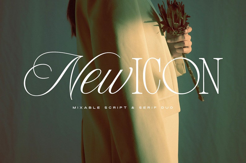 New Icon Script and Serif Fonts Luxury Premium Script and Retro Serif ...