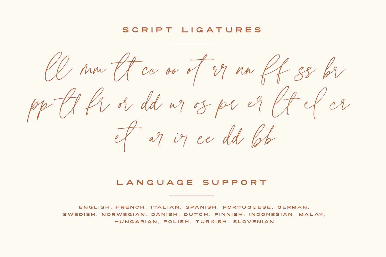 La Luxes Fonts and Logo Templates Luxury Script and Serif | Etsy