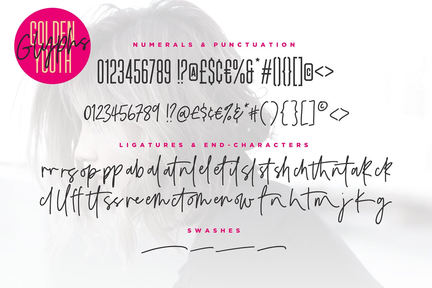 Golden Youth Digital Font Duo, Font Pairing, Stylish, Trendy, Modern ...