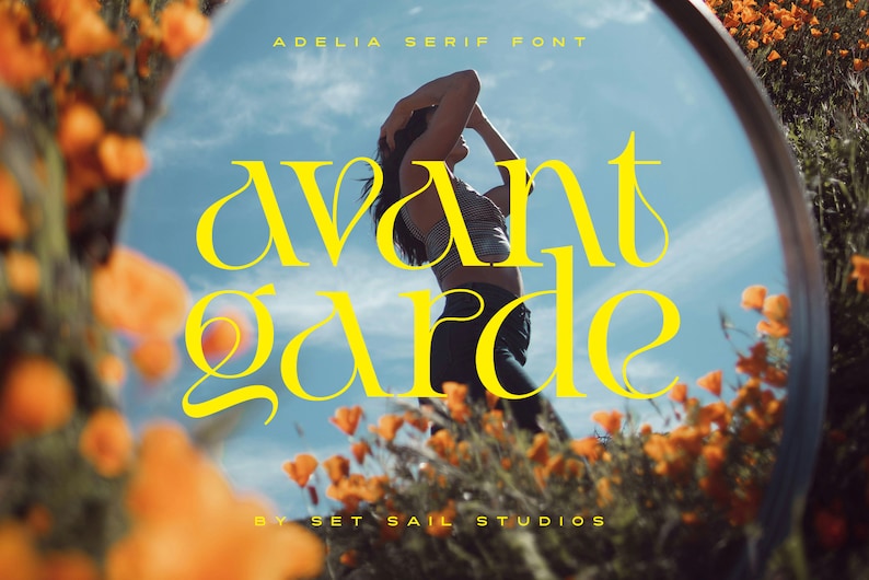 Adelia Modern Mixable Serif Font for Stylish Classy Elegant Luxury ...