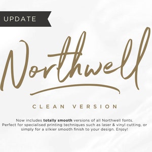 Northwell - Digital Script Font, Rustic, Cool, Modern, Handwriting ...