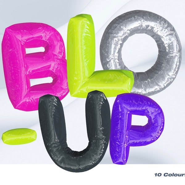 Inflatable Letters - Etsy