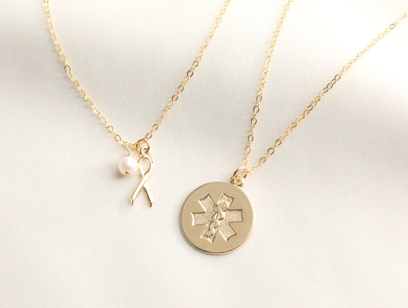 Gold Filled Medic Necklace Medical Necklace Nurse Necklace | Etsy