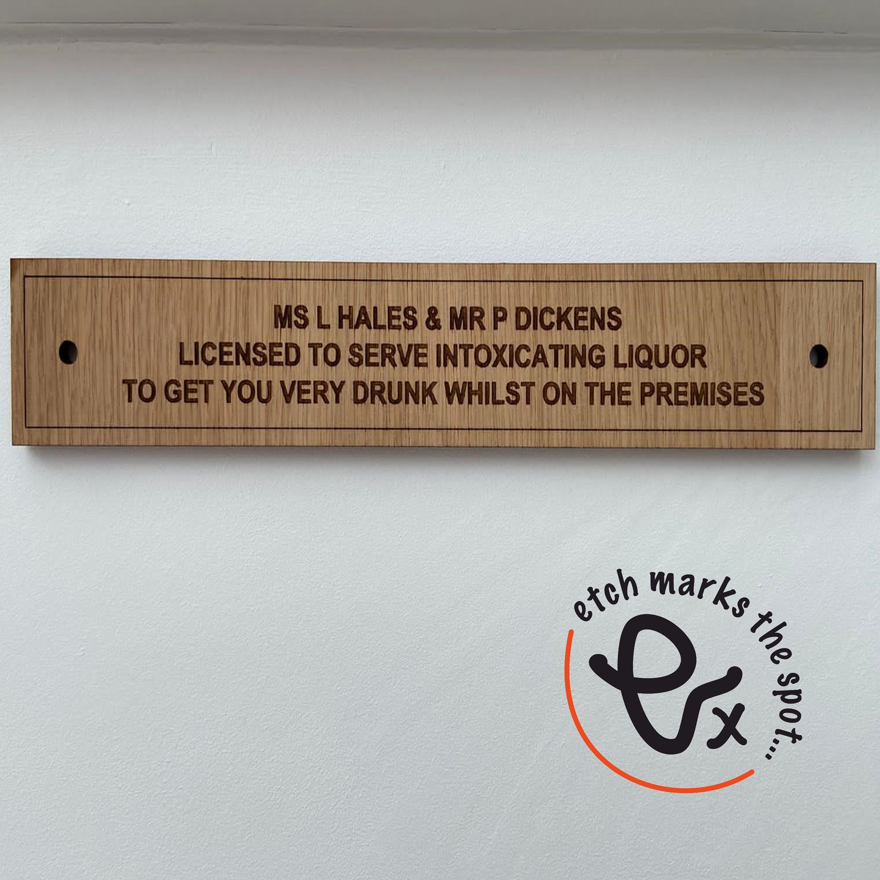 Pub Sign, Bar Sign, Licensed Premises Plaque, Licensee Sign, Home Bar ...