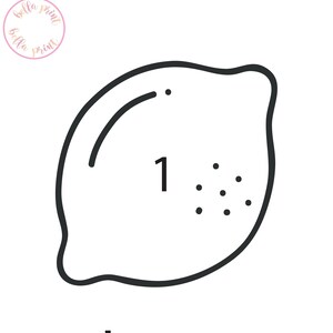 Color by Number ,fruits and Vegetables Coloring Pages for Kids – 14 ...