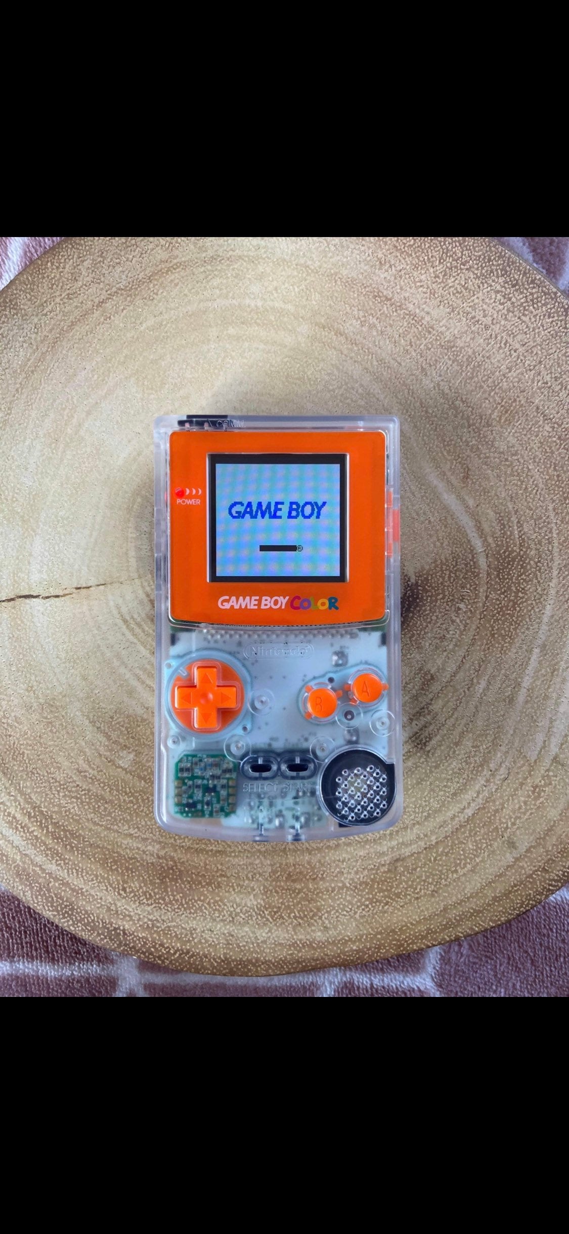 Game Boy Color 3D Printed Screen Bracket for Backlight LCD Mod ...