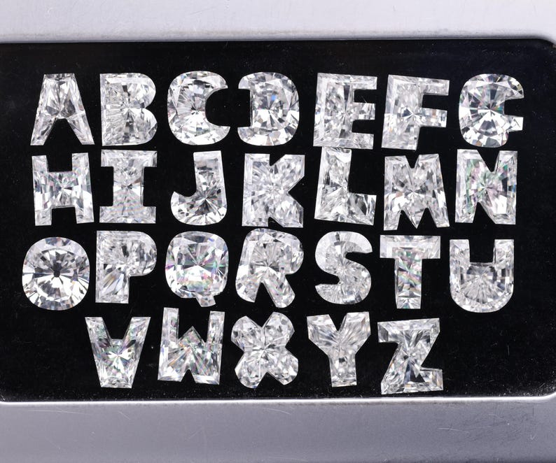 Lab Grown Diamond | Alphabets Shaped Diamond | Unique Cut Diamond | CVD ...