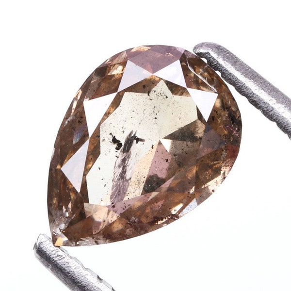Brown Diamond Ring - Etsy