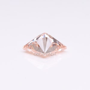 0.51 CT | Pink Color Princess Cut Diamond | Lab Grown Diamond | Unique ...