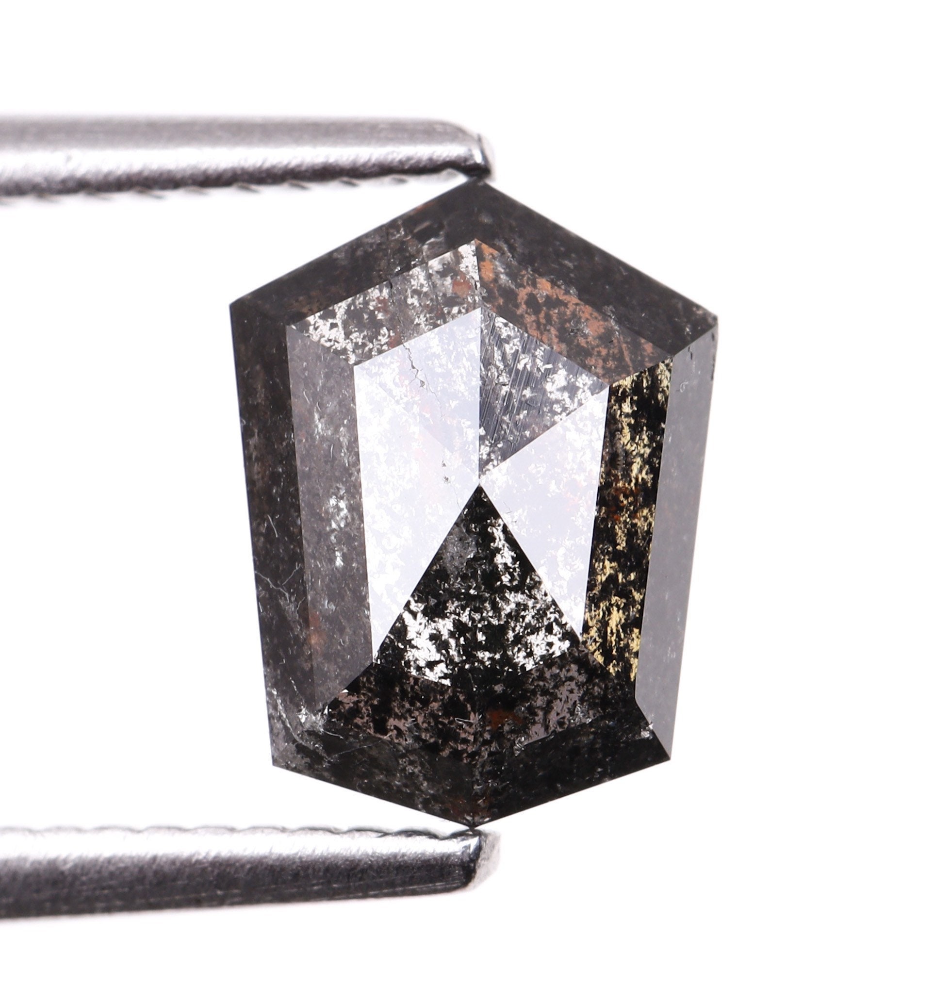 Gemstones Minimalist Diamond Shield Cut Minimal Diamond 8.7 X 7.2 MM ...