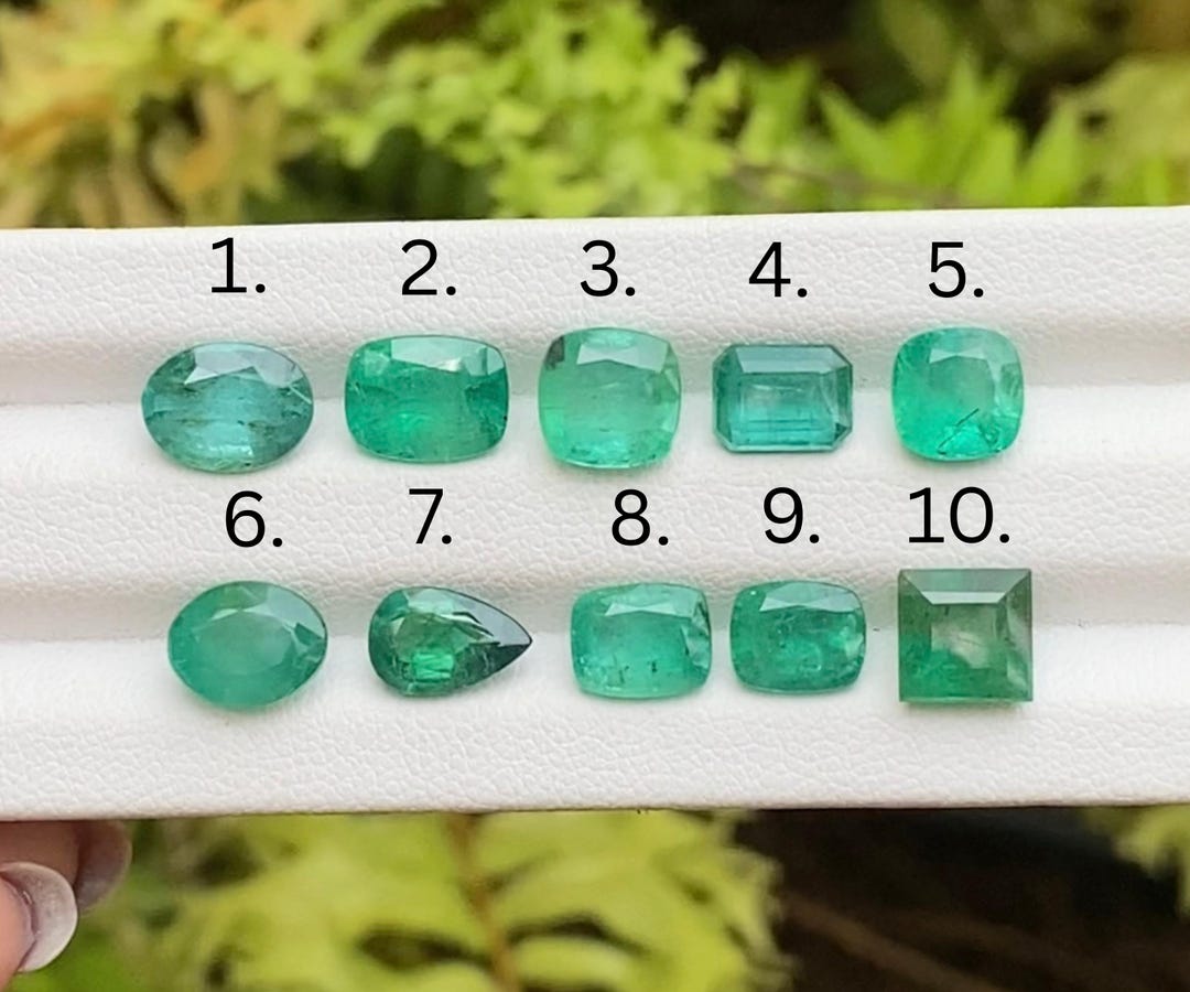 Natural Emerald | Green Emerald | Neon Emerald | Mint Emerald | Zambian ...