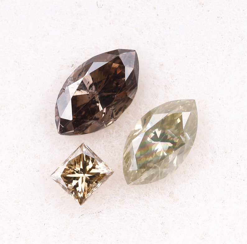 0.23 CT 1.7 to 4.0 MM Natural Fancy Color Mix Cut Diamond - Etsy