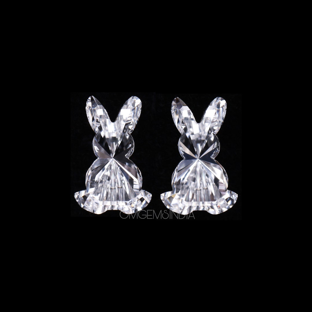 1.84 CT | Rabbit Shape Diamond | Lab Grown Diamond | Antique Cut ...