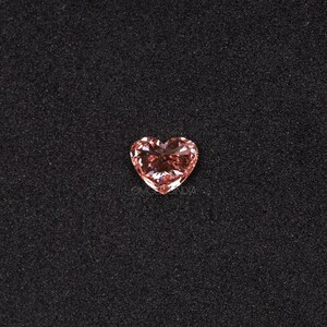 0.53 CT | Pink Diamond | Heart Diamond | Lab Grown Diamond | Fancy ...