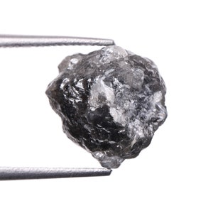 5.02 CT Natural Rough Diamond Gray Diamond Raw Diamond Uncut Diamond ...
