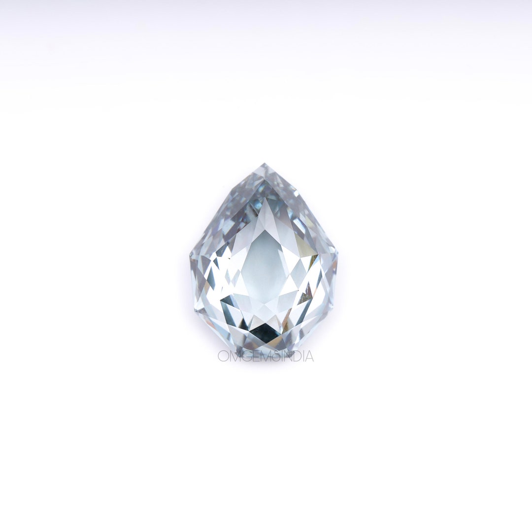 2.12 CT | Lab Grown Diamond | Shield Cut Diamond | Blue Diamond | VS1 ...