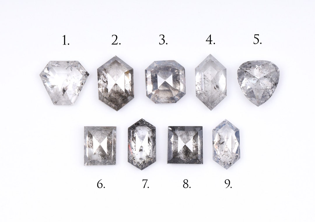 Salt and Pepper Diamond | Mix Cut Diamond | Natural Loose Earth Mined ...