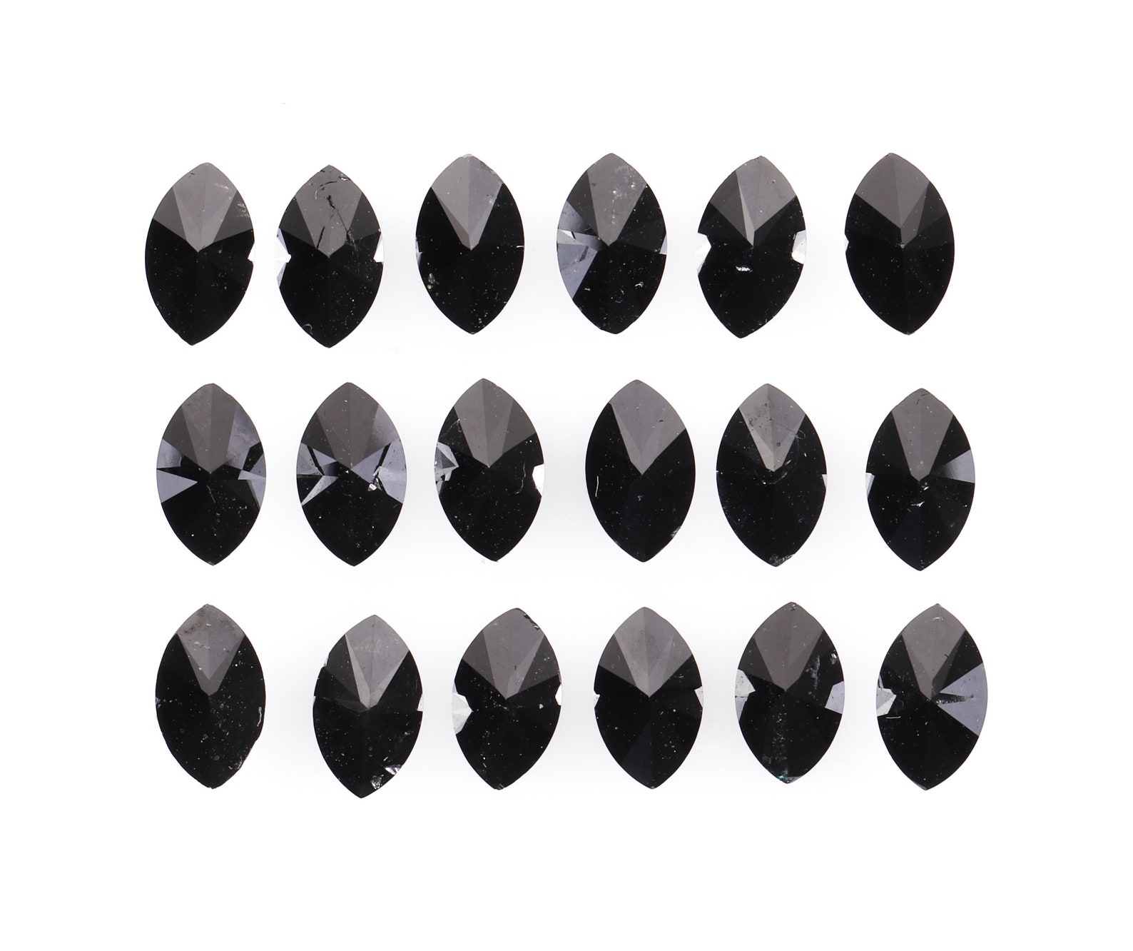 Enhanced Black Color Diamond | Marquise Cut Diamond | Natural Loose ...