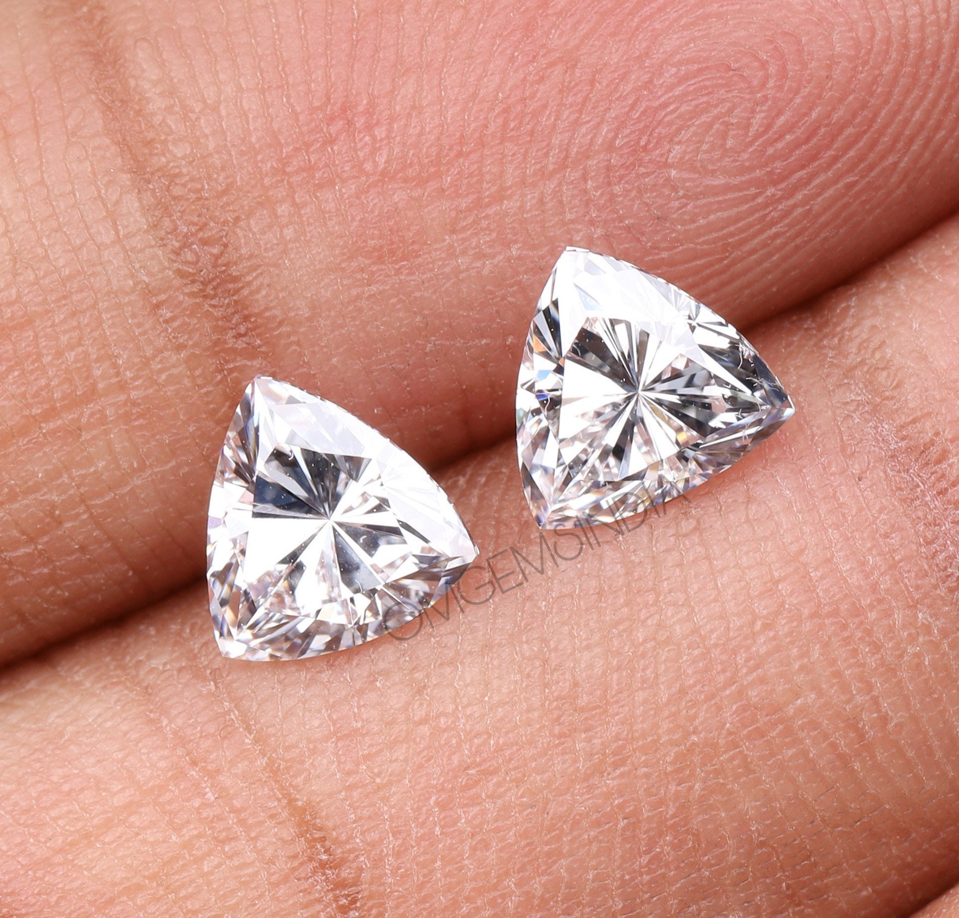 0.50 CT Trillion Cut Lab Diamond Unique Cut Diamond Antique Cut Diamond Diamonds for Making Wedding Ring Engagement Ring Pendant Etsy Canada