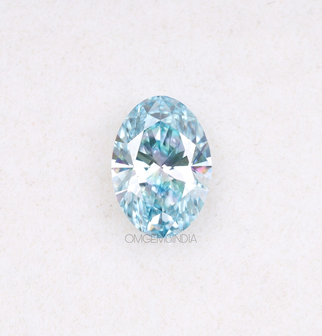 2.00 CT | Blue Diamond | Oval Diamond | Fancy Color Diamond | Loose ...