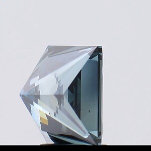 4.03 CT | Blue Princess Cut Diamond | Lab Grown Diamond | Fancy Loose ...