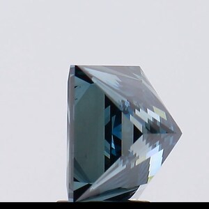 4.03 CT | Blue Princess Cut Diamond | Lab Grown Diamond | Fancy Loose ...