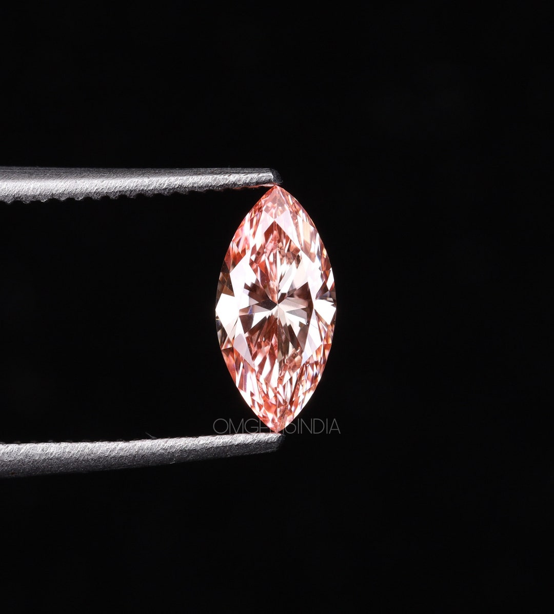 1.50 CT | Pink Diamond | Marquise Diamond | Lab Grown Diamond | Fancy ...