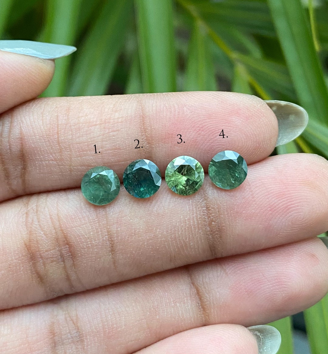 Natural Sapphire | Loose Sapphire | Green Sapphire | Round Sapphire ...