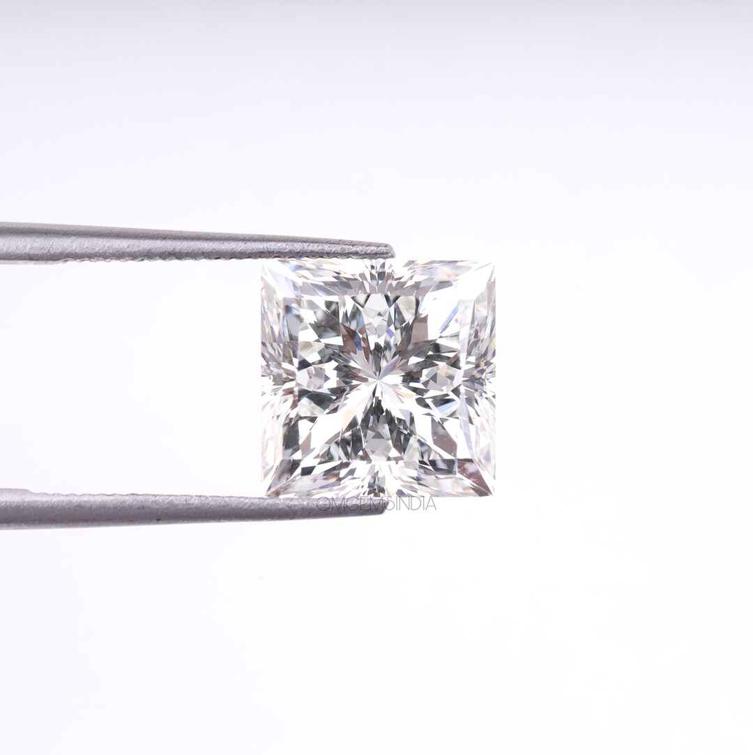 3.25 CT, 8.0 X 8.0 MM | Princess Cut Diamond | Lab Grown Diamond ...