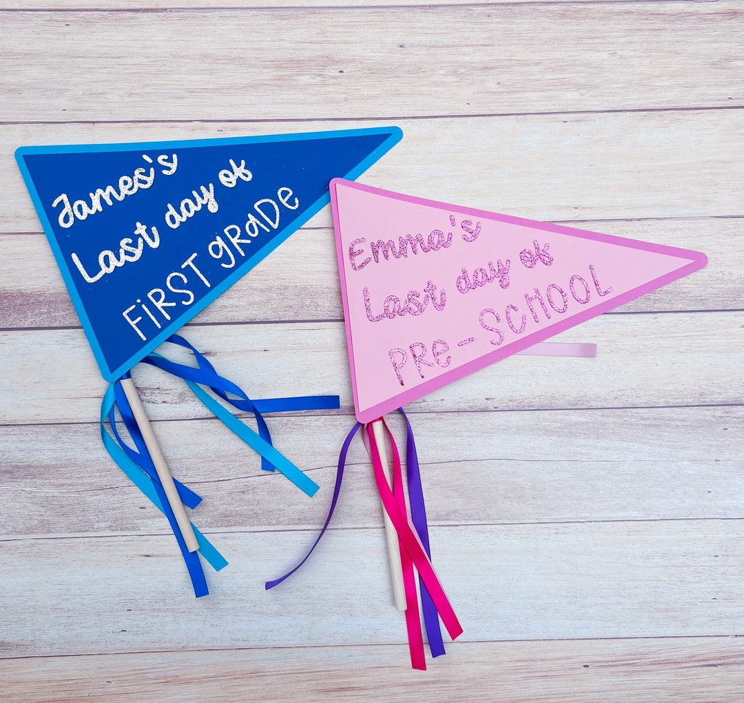 Last Day Sign First Grade Last Day of Pre K Sign End of Year - Etsy