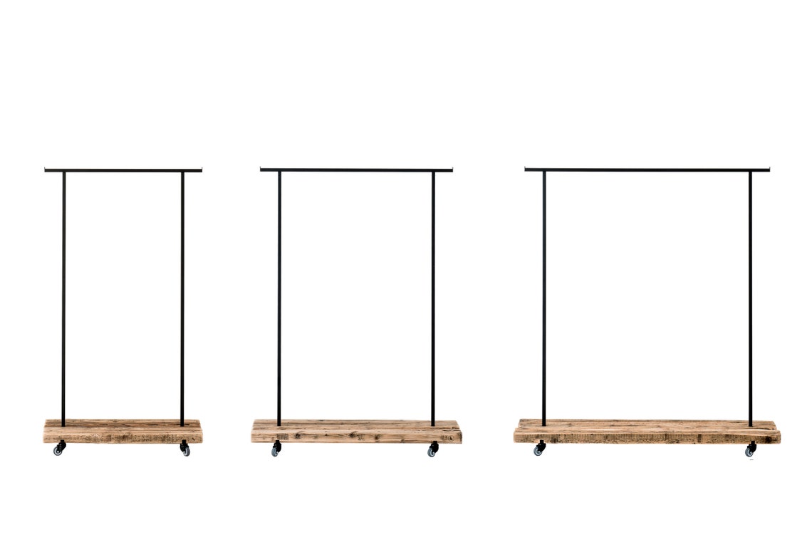 Recycled Reclaimed Wood Clothes Rack for the Hallway or Bedroom - Etsy