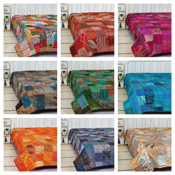 Patchwork Quilt King Size - Etsy