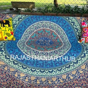 Indian Sofa Cover Bohemian Boho Sofa Couch Cover Cotton Slip - Etsy